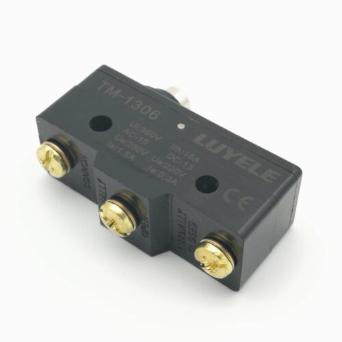 TM-1306 Short Button Plunger Limit Switch - automatic switches